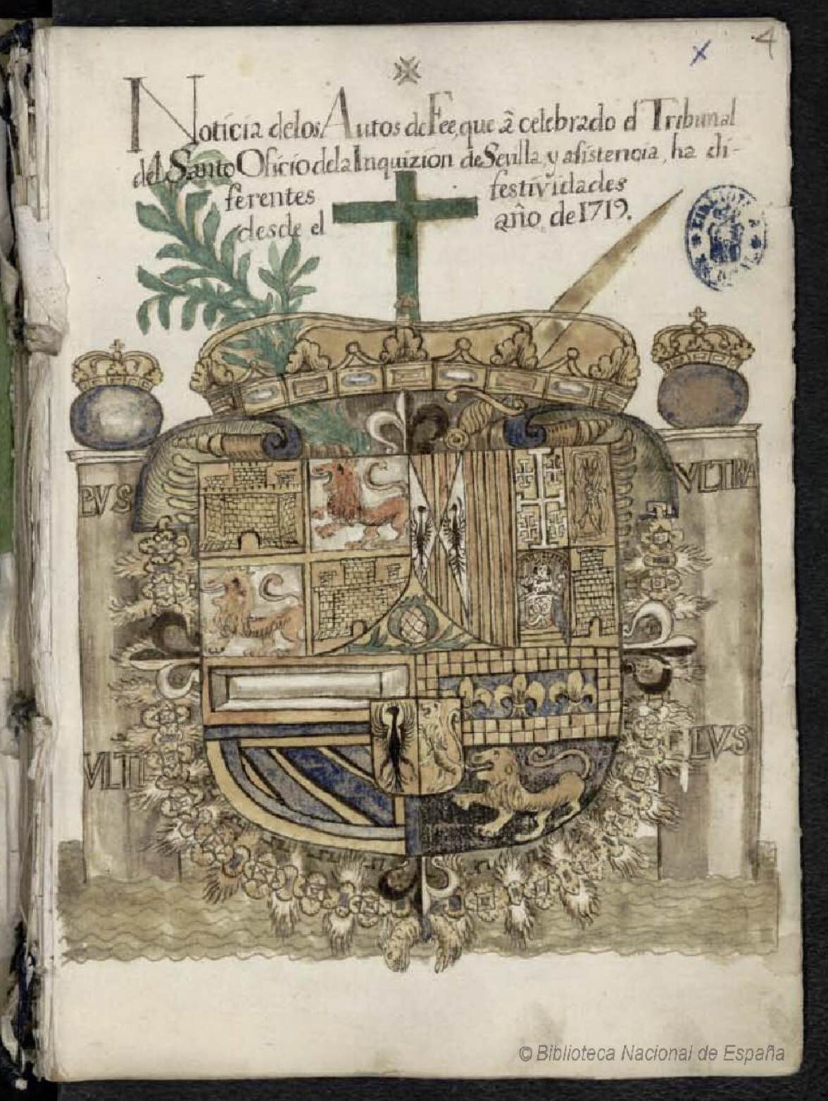 Noticia de los Autos de Fe del Santo Oficio de la Inquisición de ...