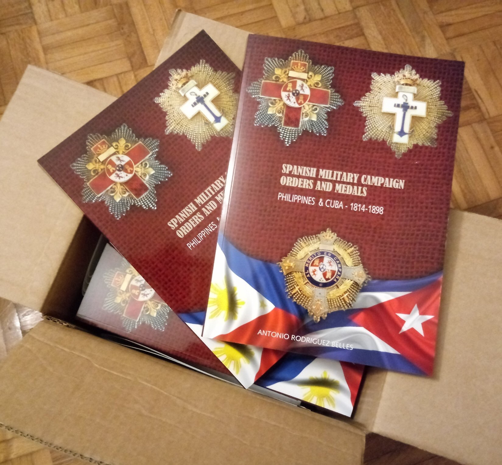 Spanish military campaign orders and medals. Philippines &Cuba 1814 ...